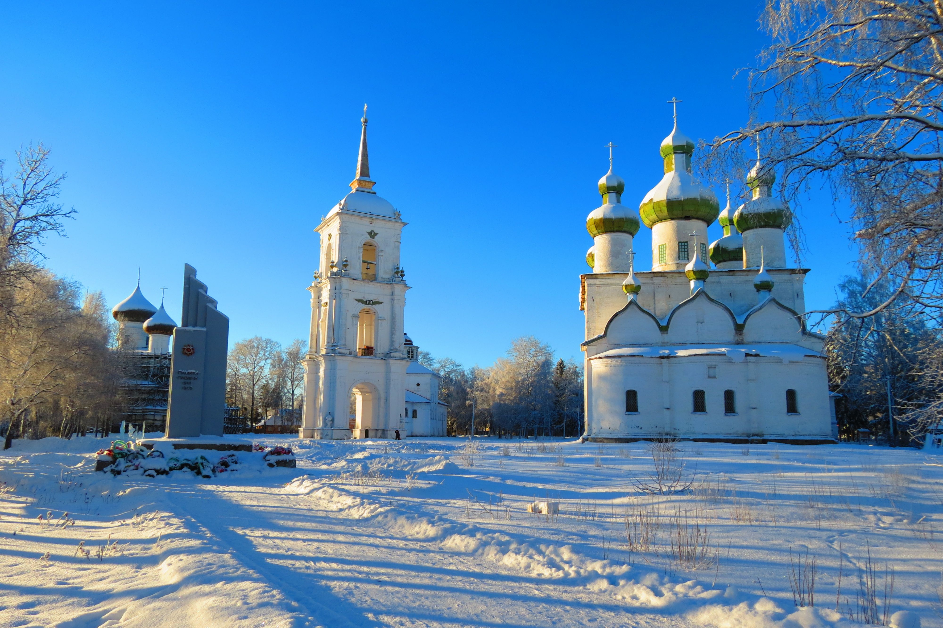 Winter holiday in Kargopol